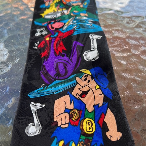 Hanna Barbera | Accessories | Flintstones Yaba Dana Doo Surfing Tie ...